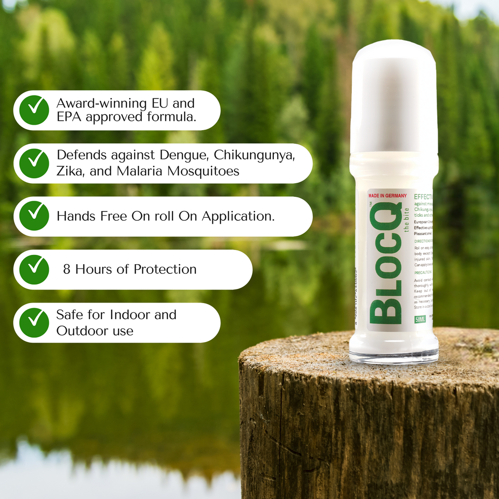 Blocq mosquito repellent roll-on,EU and EPA approved protection – BlocQ
